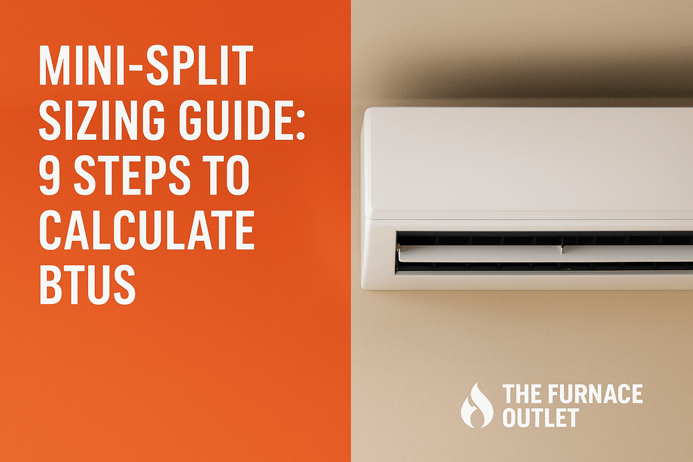 Mini-Split Sizing Guide 2025: Get BTUs Right, Save Energy, Stay Comfor