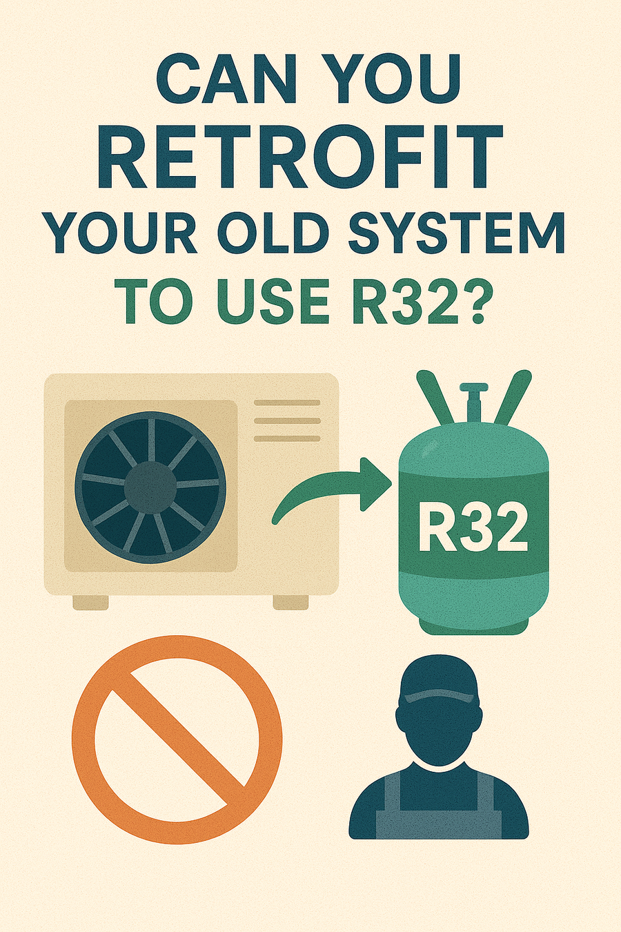 Can You Retrofit Your Old System to Use R32?