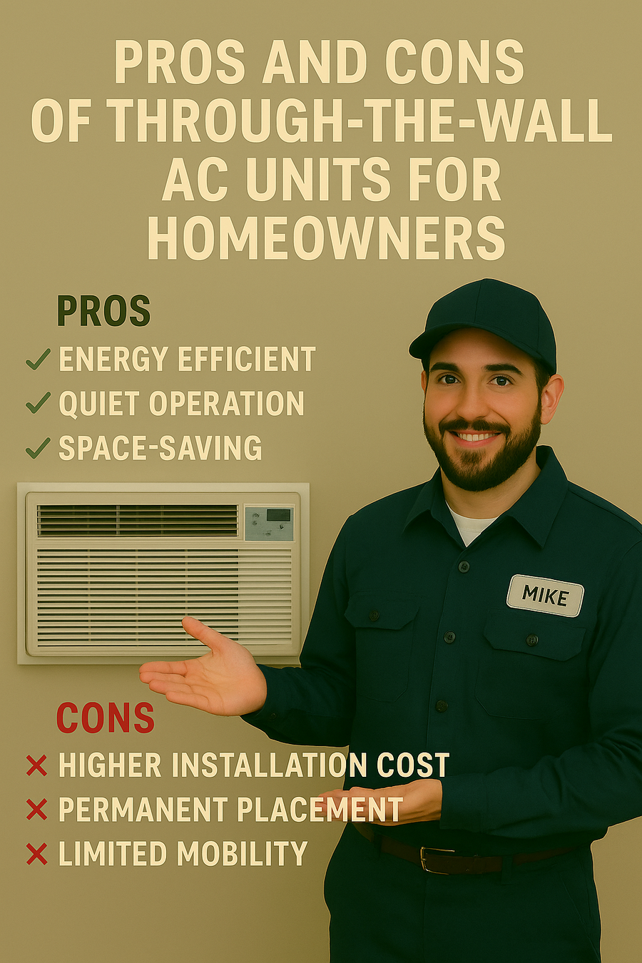 Pros and Cons of Through the Wall AC Units for Homeowners
