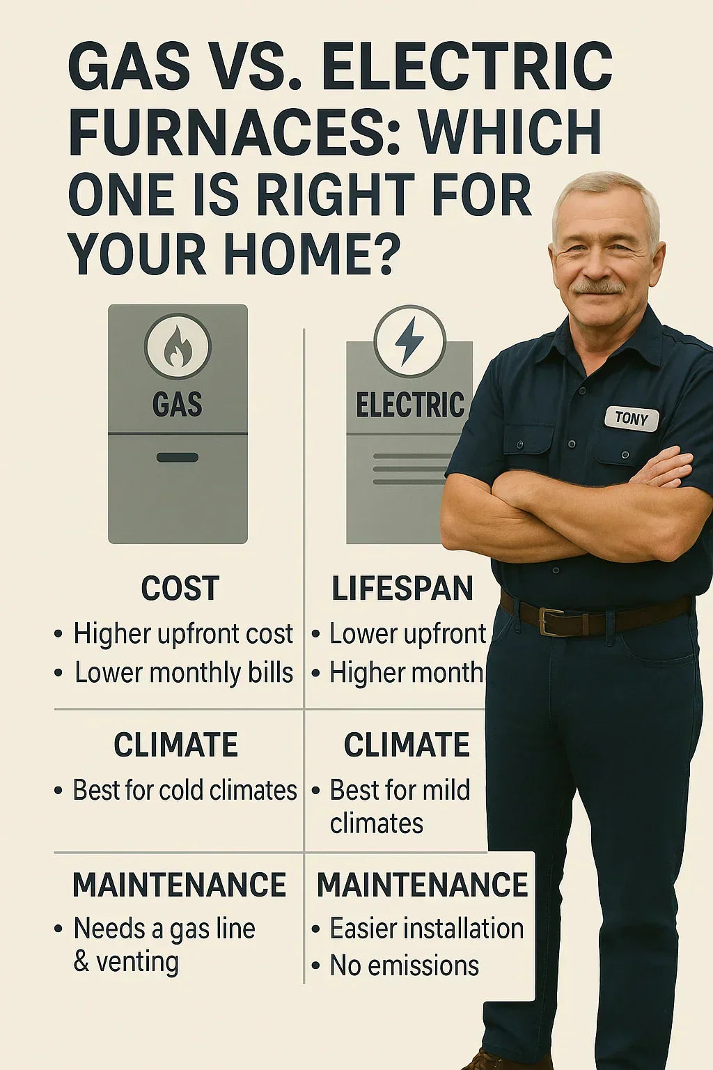 Gas vs. Electric Furnaces: Which One Is Right for Your Home?