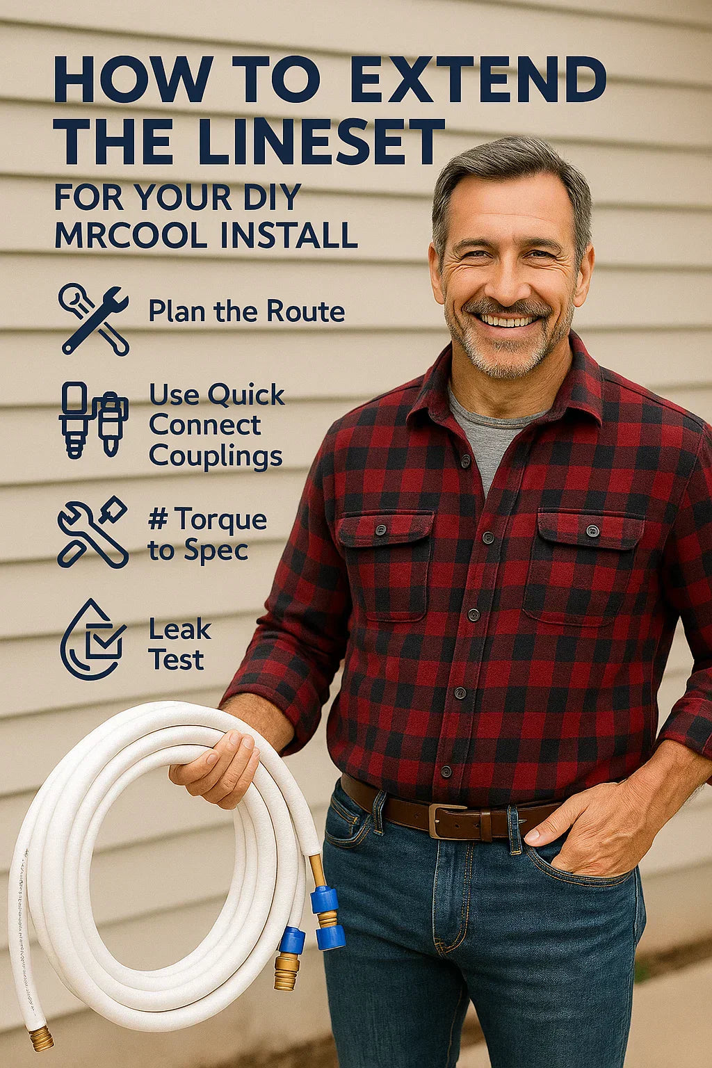How to Extend the Lineset for Your DIY MRCOOL Install