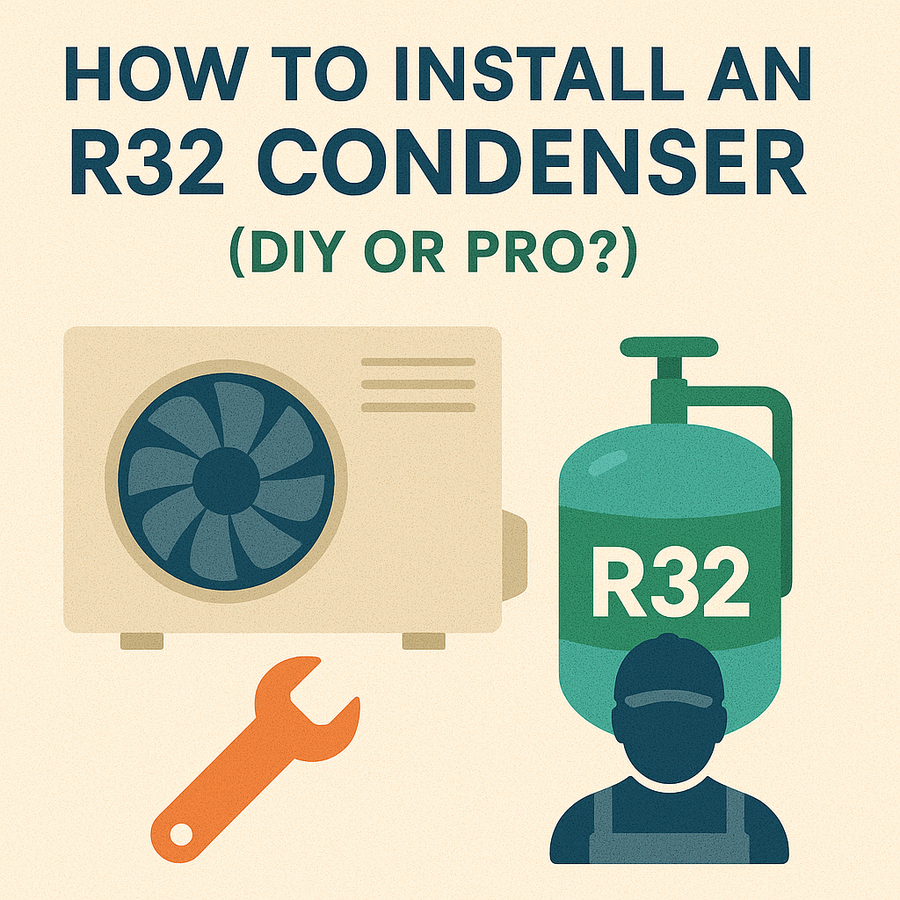 How to Install an R32 Condenser (DIY or Pro?)