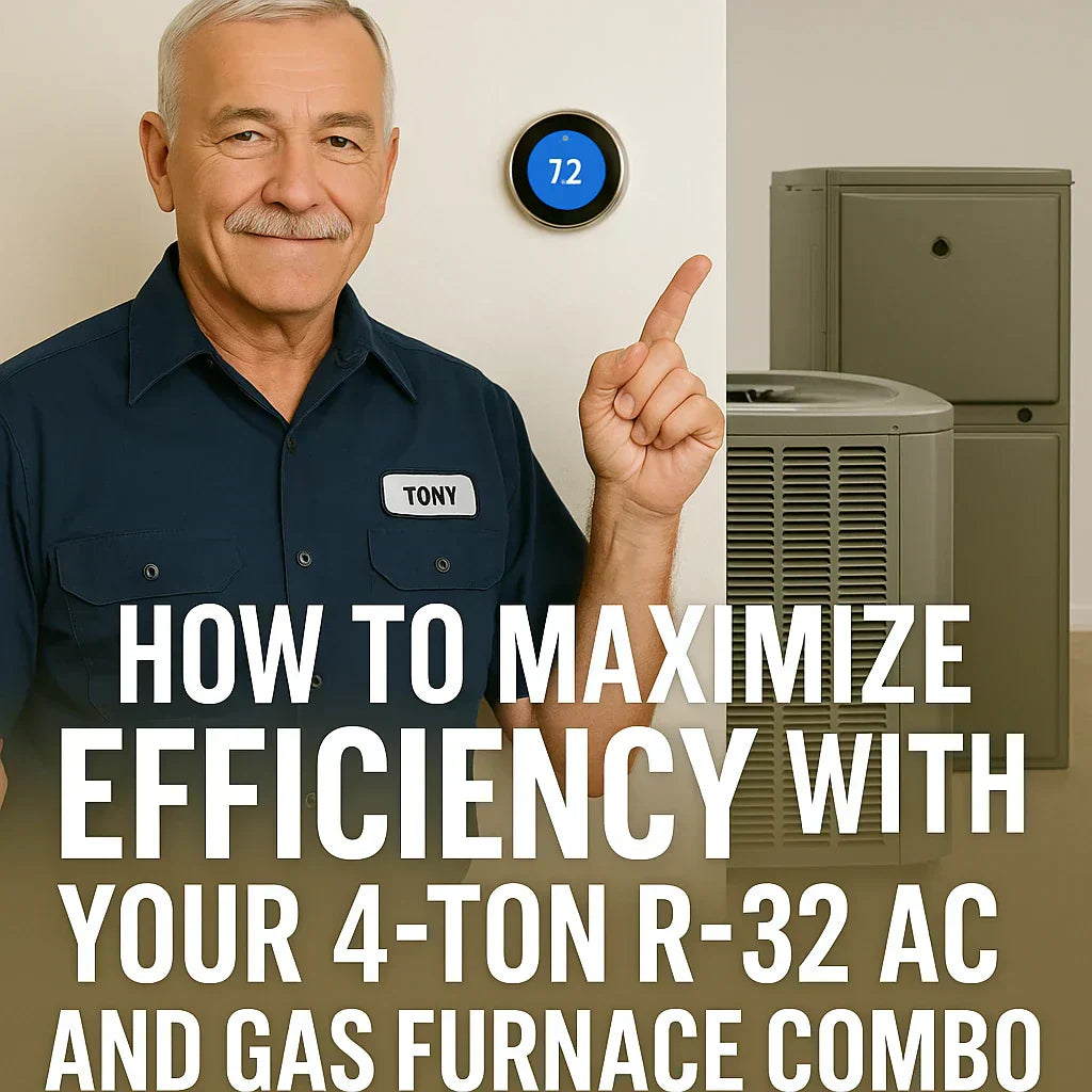 How to Maximize Efficiency with Your 4-Ton R-32 AC and Gas Furnace Com