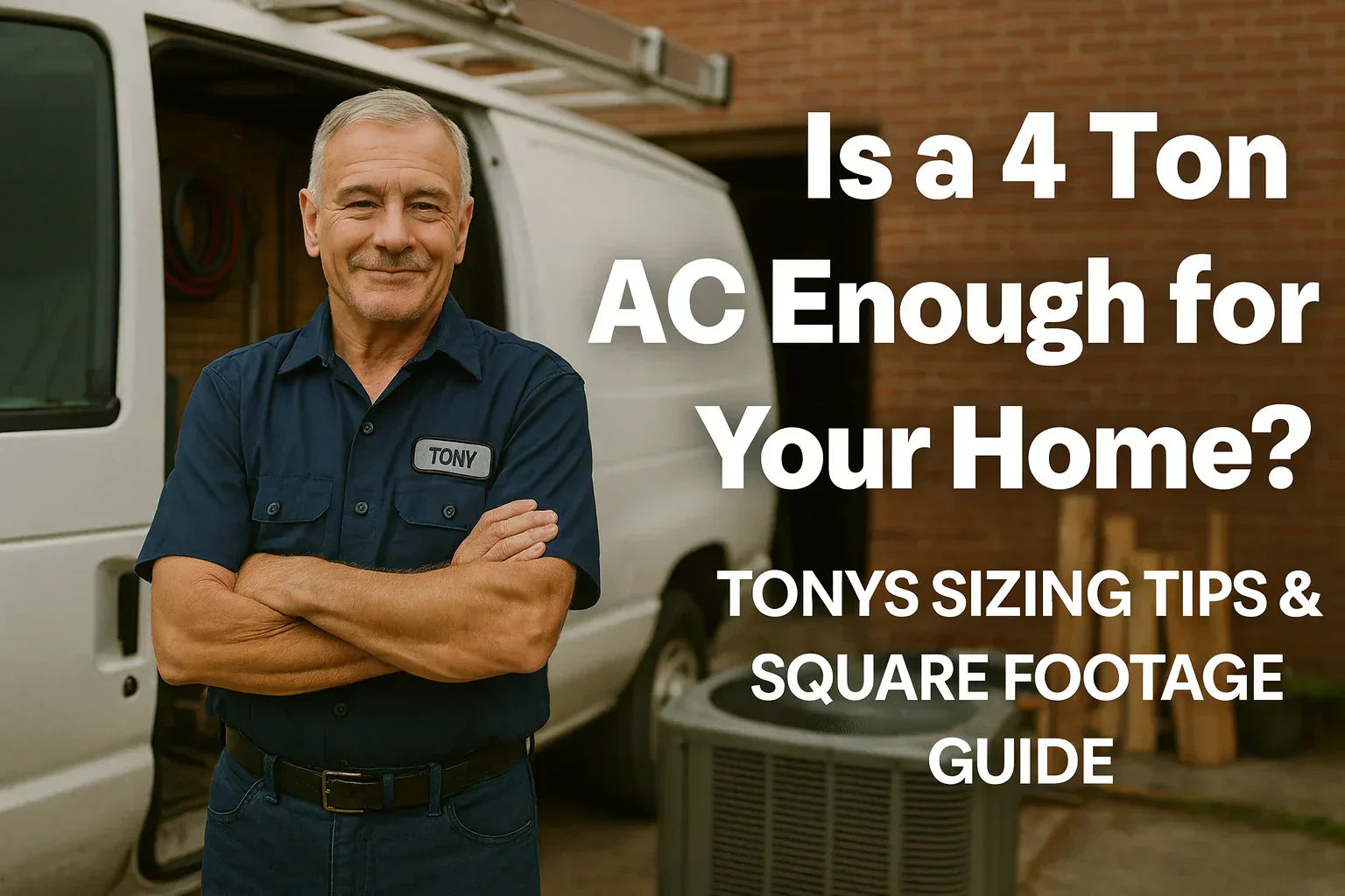 Is a 4 Ton AC Enough for Your Home? Tony’s Sizing Tips & Square Footag