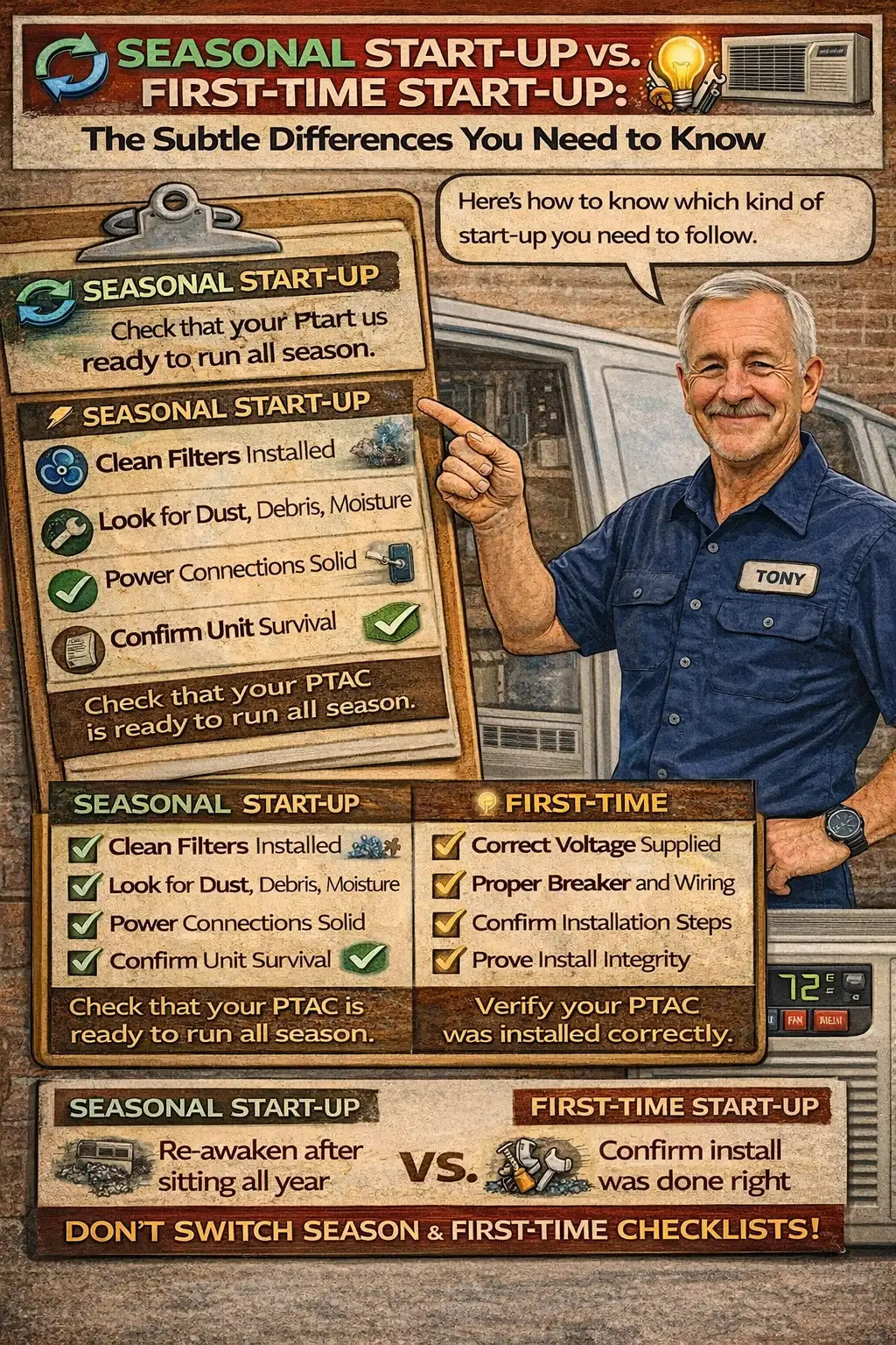 Seasonal Start-Up vs. First-Time Start-Up: The Subtle Differences You