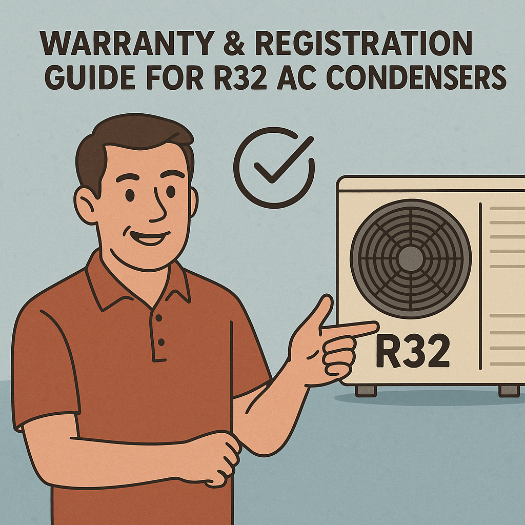 Warranty & Registration Guide for R32 AC Condensers