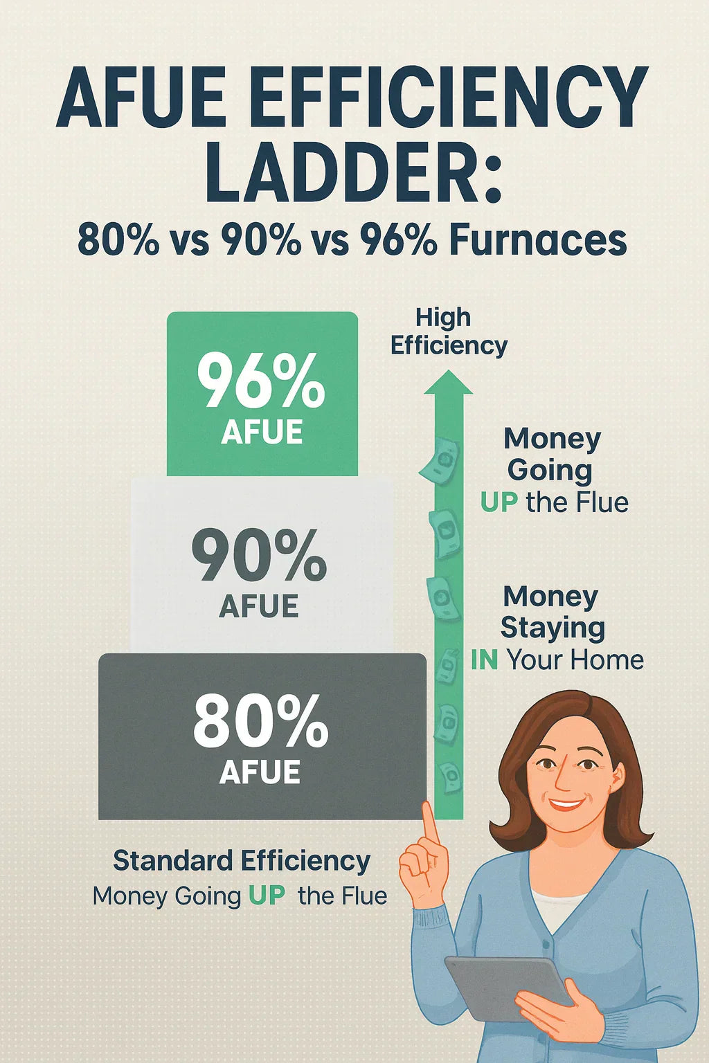 What Does 96% AFUE Mean? Understanding Furnace Efficiency Ratings