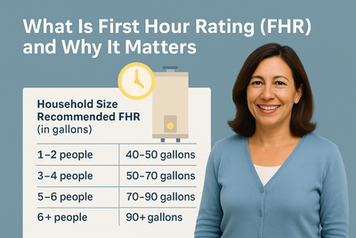What Is First Hour Rating (FHR) and Why It Matters When Buying a Water
