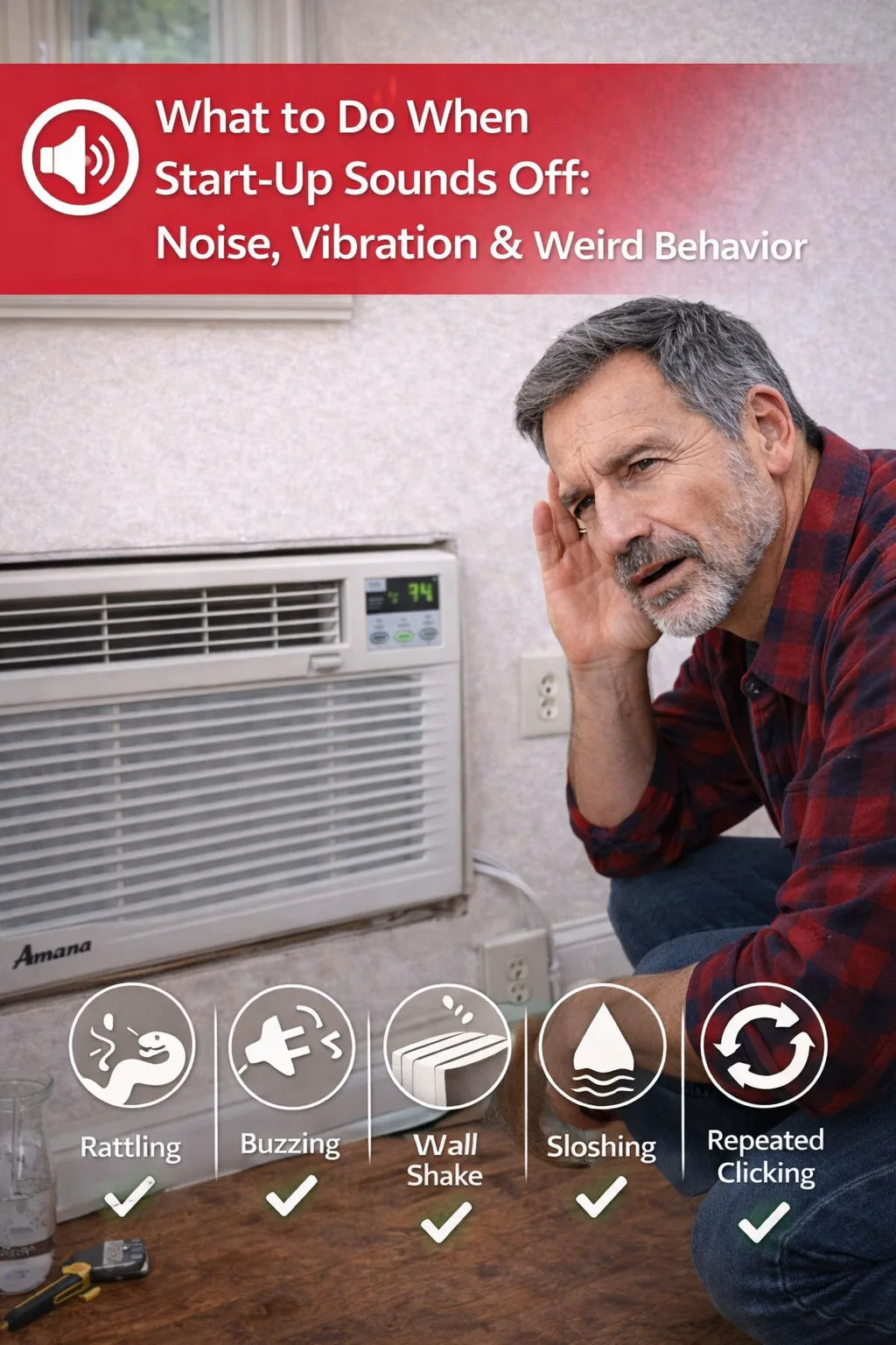 What to Do When Start-Up Sounds Off: Noise, Vibration & Weird Behavior