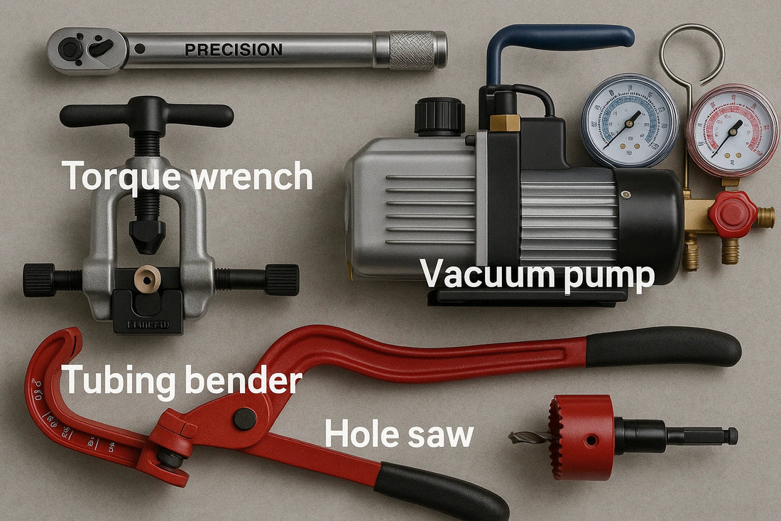Tools and Materials Checklist for Installing a Mini-Split Heat Pump
