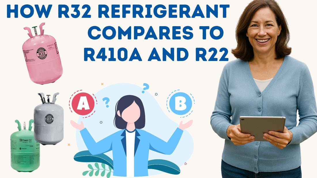How R32 Refrigerant Compares to R410A and R22: A Homeowner’s Guide