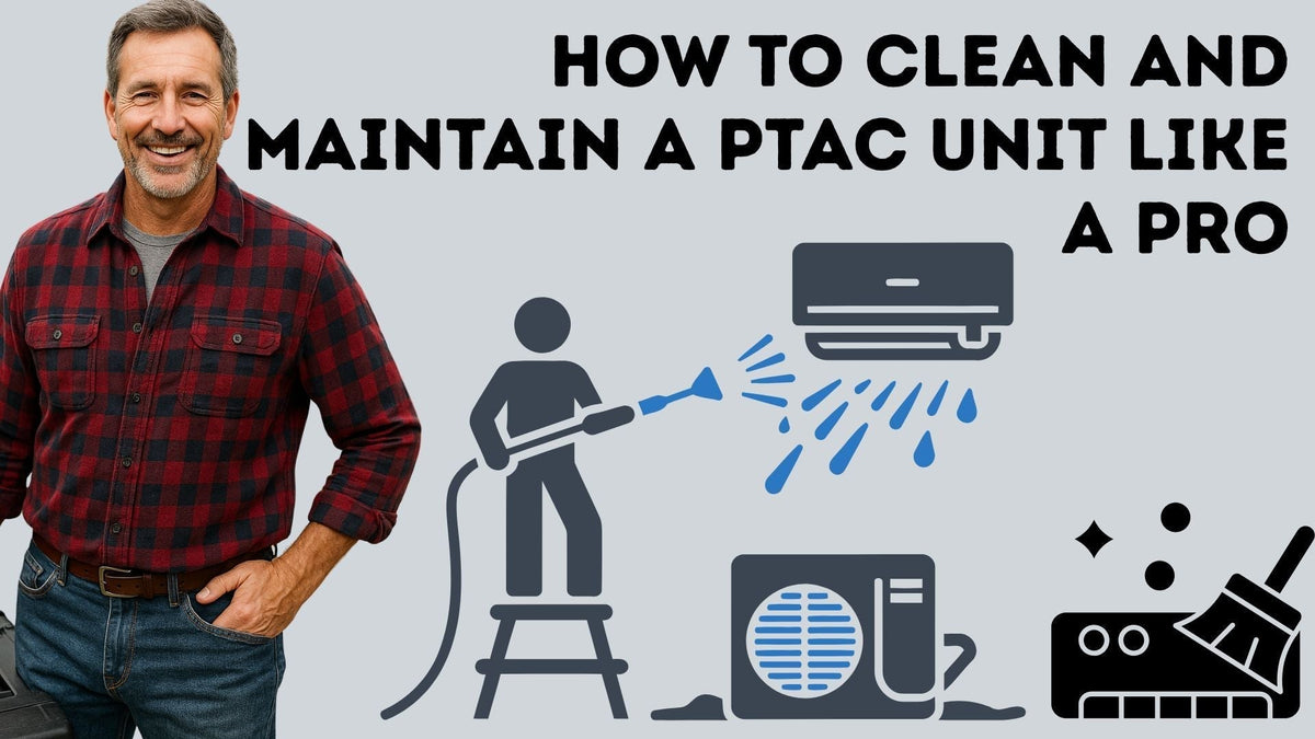 How to Clean and Maintain a PTAC Unit Like a Pro