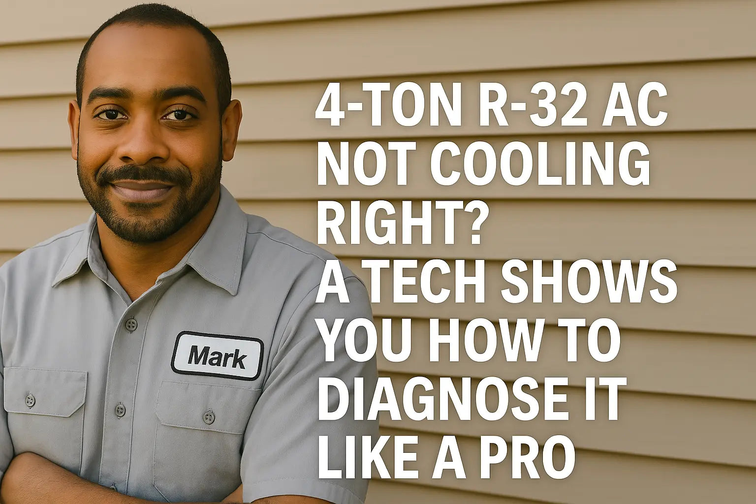 4-Ton R-32 AC Not Cooling Right? A Tech Shows You How to Diagnose It L