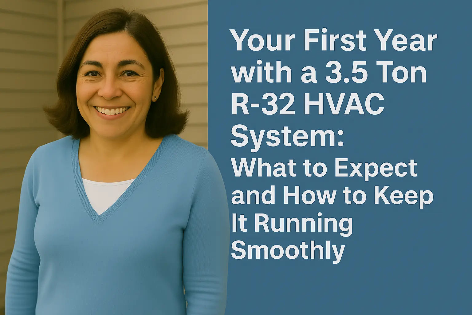 Your First Year with a 3.5 Ton R-32 HVAC System: What to Expect and Ho
